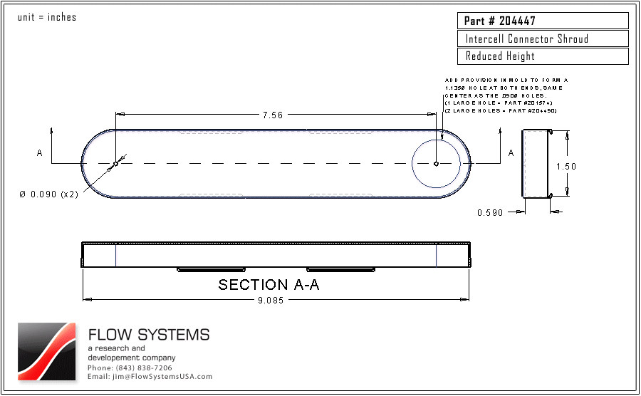 Battery Shrouds and Intercell Connector Covers